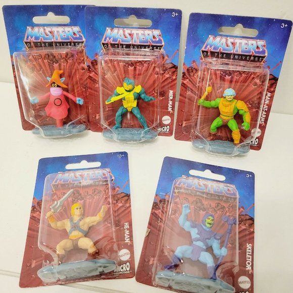 Mattel | Toys | Masters Of The Universe Micro Collection 5 Figure Set ...